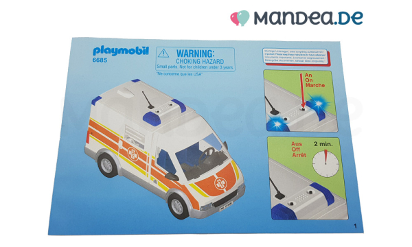 PLAYMOBIL® Anleitung 6685, 1,95